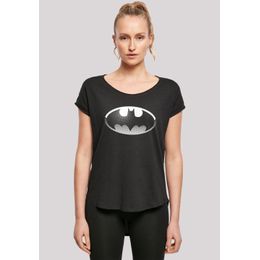 F4NT4STIC Damen T-Shirt "DC Comics Batman Spot Logo", schwarz, Gr. L, Obermaterial: 100% Baumwolle, Shirts, Print