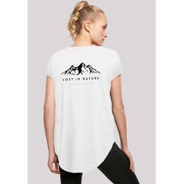 F4NT4STIC Damen T-Shirt "Lost in nature", wei&szlig;, Gr. S, Obermaterial: 100% Baumwolle, Shirts, Print