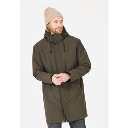 WHISTLER Herren Parka "Volcan", grün, Gr. L, unifarben, 100% Polyester, Jacken, Mit 10.000 mm Wassersäule