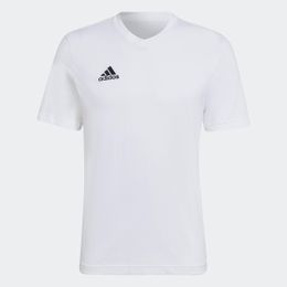 Herren Trainingsshirt "ENT22 TEE", weiß, Gr. XXL, adidas Performance, Obermaterial: 100% Baumwolle, Shirts