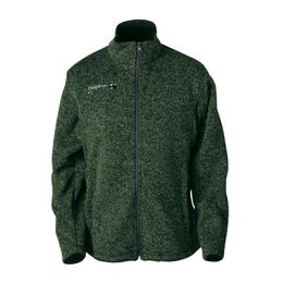 DEPROC Active Herren Strickfleecejacke "ELKFORD MEN", gr&uuml;n, Gr. 4XL, 100% Polyester, Jacken, auch in Gro&szlig;en Gr&ouml;&szlig;en erh&auml;ltlich