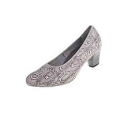 Damen Pumps "Amanda", Lei by tessamino, Gr. 39, weiß, Lederimitat, Schuhe, mit angesagtem Animalprint