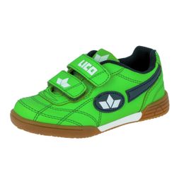 Lico Kinder Indoorschuh "Kindersportschuh Bernie V", Gr. 25, gr&uuml;n, Synthetik, Schuhe