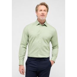Eterna Herren Langarmhemd "MODERN FIT", gr&uuml;n, Gr. 46, Twill, 100% Baumwolle, Hemden, EASY IRON (b&uuml;gelleicht)