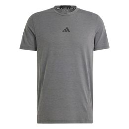 adidas Performance Funktionsshirt 'Designed for Training' Herren Gr&ouml;&szlig;e XS graumeliert / schwarz