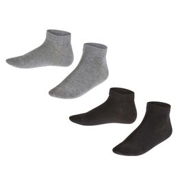 Falke Socken 'Happy' M&auml;dchen Gr&ouml;&szlig;e 27/30 graumeliert / schwarz