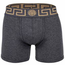 Versace Boxershort Herren Gr&ouml;&szlig;e XXL dunkelbeige / dunkelgrau