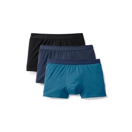 Calida Boxershorts Herren Gr&ouml;&szlig;e XXL marine / cyanblau / schwarz