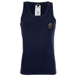Versace Unterhemd Herren Gr&ouml;&szlig;e XXL navy / goldgelb