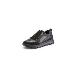 Peter Hahn Waldläufer - Plateau-Sneaker Ajala, schwarz, Gr. 39 - Leder