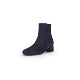 Gabor - Stiefelette, blau, Gr. 39 - Leder