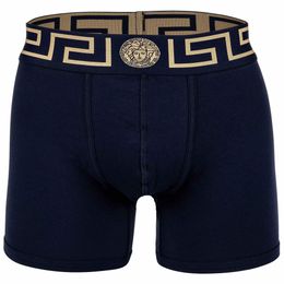 Versace Boxershorts Herren Gr&ouml;&szlig;e L beige / dunkelblau