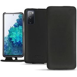 Noreve Lederschutzhülle vertikal (Samsung Galaxy S20 FE), Smartphone Hülle, Schwarz