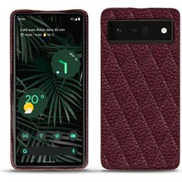 Noreve Lederschutzhülle (Google Pixel 6 Pro), Smartphone Hülle, Violett