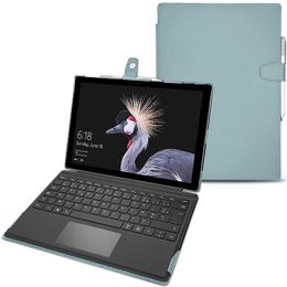 Noreve Lederschutzhülle (Surface Pro (2017)), Tablet Hülle, Blau