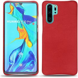 Noreve Lederschutzhülle (Huawei P30 Pro), Smartphone Hülle, Rot