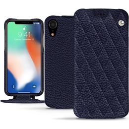 Noreve Lederschutzhülle vertikal (Apple iPhone XR), Smartphone Hülle, Violett