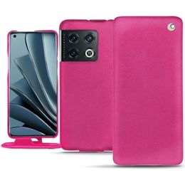 Noreve Lederschutzhülle vertikal (OnePlus 10 Pro), Smartphone Hülle, Rosa
