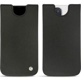Noreve Lederschutzhülle (Apple iPhone 14 Pro Max), Smartphone Hülle, Schwarz