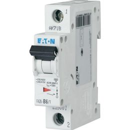 Eaton, Schutzschalter, Leitungsschutzschalter, 6 A, 1p, Charakteristik: B 150690