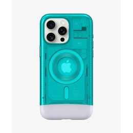 Spigen Classic C1 MagFit (Apple iPhone 15 Pro), Smartphone Hülle, Blau