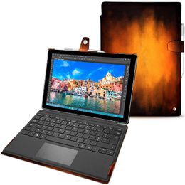 Noreve Lederschutzhülle (Microsoft Surface Pro 4), Tablet Hülle, Violett