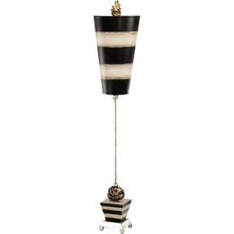 Elstead Lighting, Tischlampe, Peony Tischleuchte E27 Taupe und Schwarz (E27)