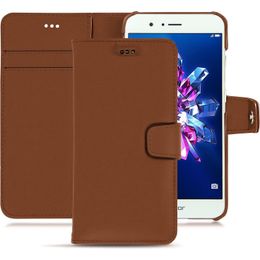 Noreve Lederschutzhülle Wallet (Honor 8 Pro), Smartphone Hülle, Braun