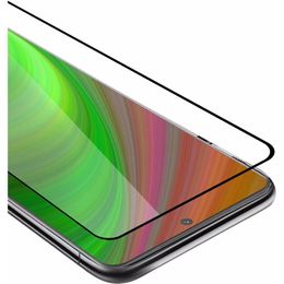 Cadorabo Vollbild Displayschutzglas (1 Stück, Samsung Galaxy S21 Ultra), Smartphone Schutzfolie, Schwarz
