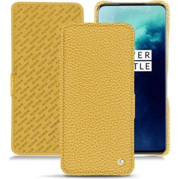 Noreve Lederschutzhülle horizontal (OnePlus 7T Pro), Smartphone Hülle, Orange