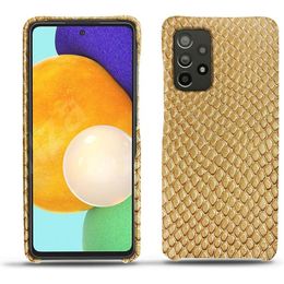 Noreve Lederschutzhülle (Samsung Galaxy A52), Smartphone Hülle, Beige
