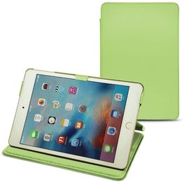 Noreve Lederschutzhülle horizontal (IPad Mini 4), Tablet Hülle, Grün