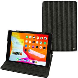 Noreve Lederschutzhülle horizontal (iPad 10.2 2019), Tablet Hülle, Schwarz
