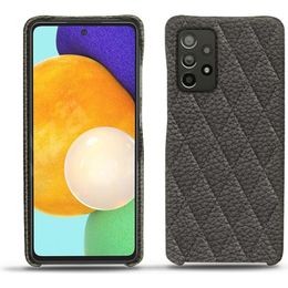 Noreve Lederschutzhülle (Samsung Galaxy A52), Smartphone Hülle, Grau