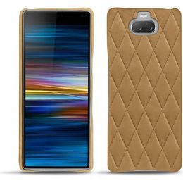 Noreve Lederschutzhülle (Sony Xperia 10 Plus), Smartphone Hülle, Braun
