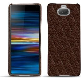 Noreve Lederschutzhülle (Sony Xperia 10 Plus), Smartphone Hülle, Braun