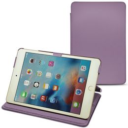 Noreve Lederschutzhülle horizontal (IPad Mini 4), Tablet Hülle, Violett