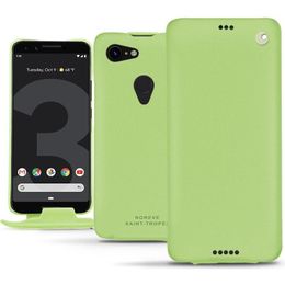 Noreve Lederschutzhülle vertikal (Google Pixel 3 XL), Smartphone Hülle, Grün