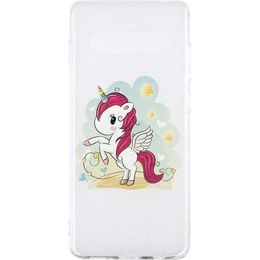 MU Style Softcase Image Plastik Series (Samsung Galaxy S10+), Smartphone Hülle, Mehrfarbig