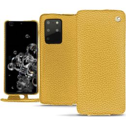 Noreve Lederschutzhülle vertikal (Samsung Galaxy S20+ 5G), Smartphone Hülle, Orange
