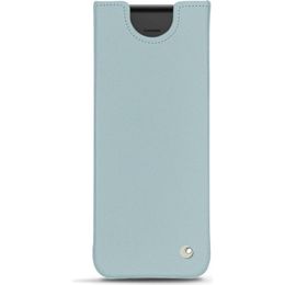 Noreve Lederschutzhülle (Samsung Galaxy Z Fold2), Smartphone Hülle, Blau
