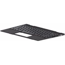 HP Top Cover W Kb Das Bl Nordic, Notebook Ersatzteile, Schwarz