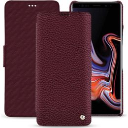 Noreve Lederschutzhülle horizontal (Samsung Galaxy Note 9), Smartphone Hülle, Violett