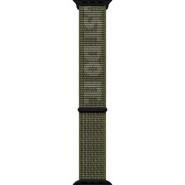 Apple Nike Sport Loop (41 mm, Woven Nylon), Uhrenarmband, Grün
