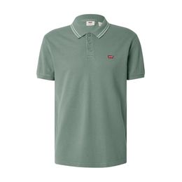 Levi's LEVI'S Poloshirt 'Housemark Polo' Herren Größe S smaragd / weiß