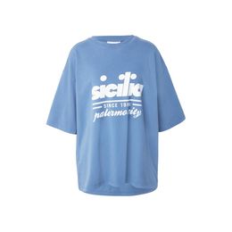 Topshop Shirt 'Sicilia' female Blue size S