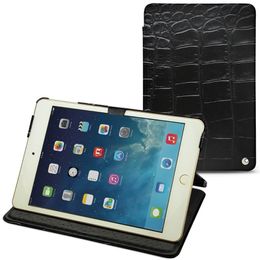 Noreve Lederschutzhülle horizontal (iPad Mini 5), Tablet Hülle, Schwarz