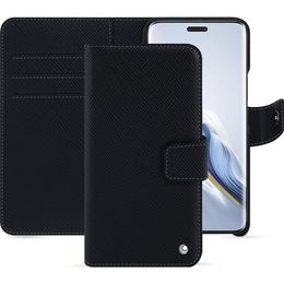 Noreve Lederschutzhülle Honor Magic6 Pro (Honor Magic6 Pro), Smartphone Hülle, Schwarz
