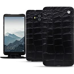 Noreve Lederschutzhülle vertikal (Huawei Mate 10), Smartphone Hülle, Schwarz