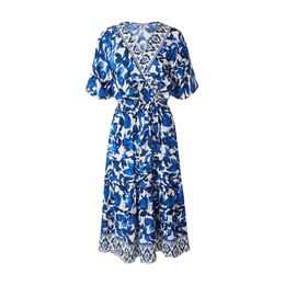Bianco Lucci Kleid Damen Größe 40 royalblau Winterkleid